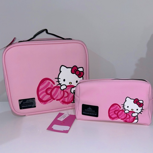 Hello Kitty | Bags | Hello Kitty Pink Make Up Cosmetic Pouch Travel ...